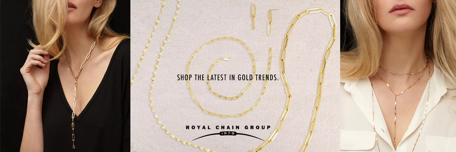 Royal Chain 14K Gold Hamsa Necklace RC1547-18 - DK Jewelers