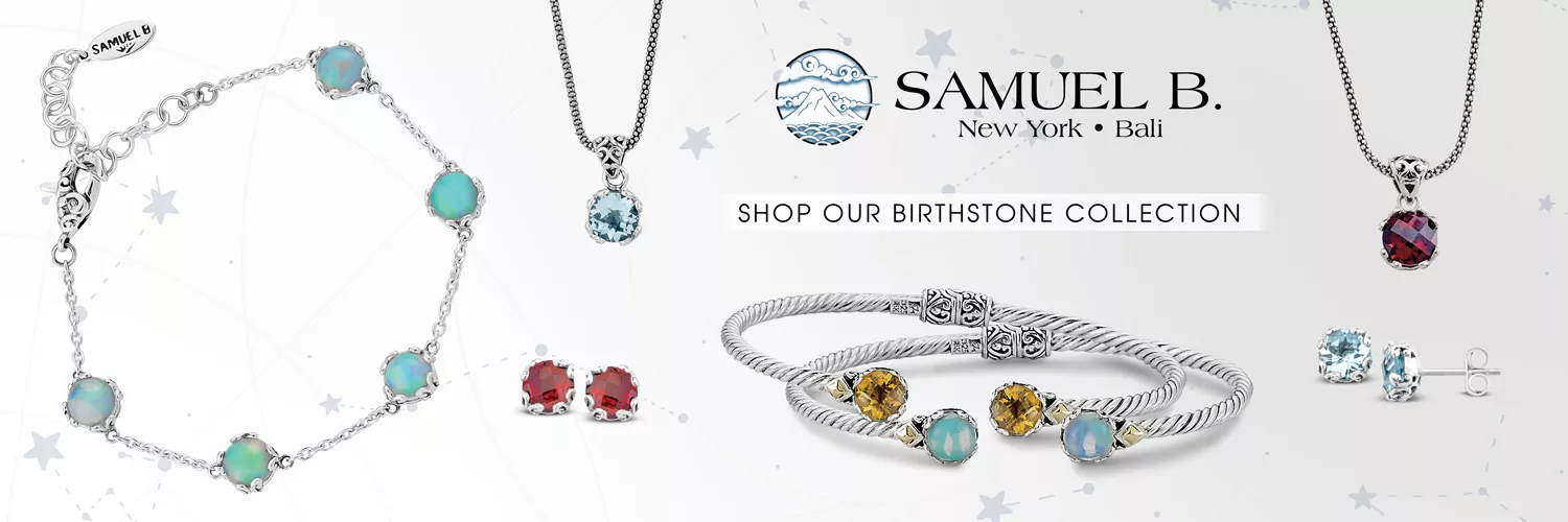 Samuel B STERLING SILVER CITRINE RING 62990R.SLCI - KE Butler and Company